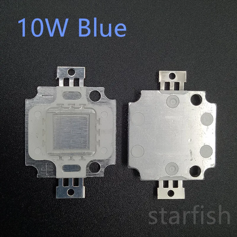 10pcs-10W-LED-chip-integrated-high-power-10W-lamp-beads-blue-led-chip ...