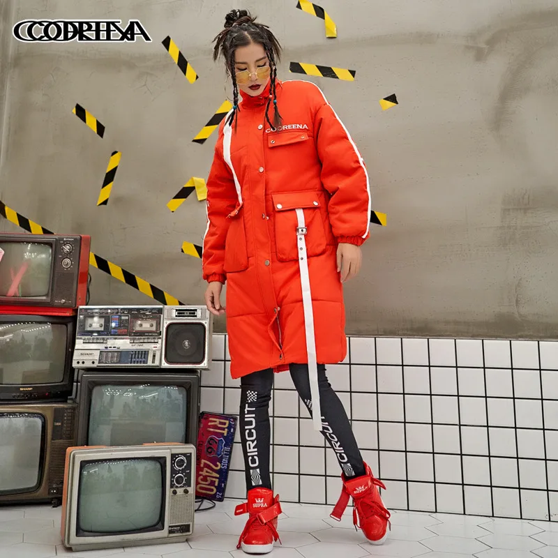 Aliexpress.com : Buy Hip Hop Women Parkas 2018 Winter Jacket Women ...