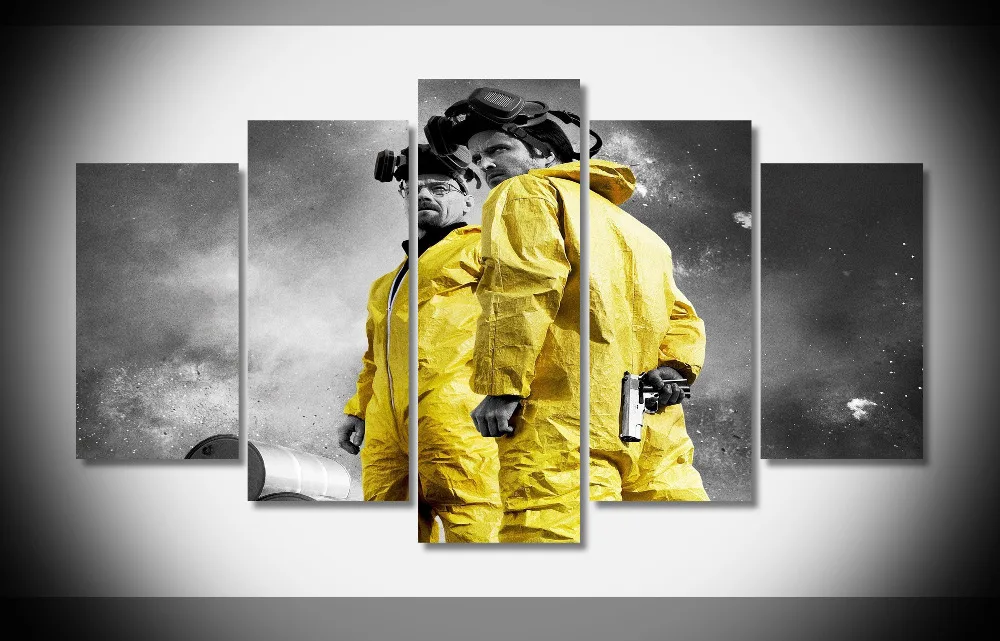 6555 breaking Bad Movie poster enmarcado galería WRAP Art Print casa ...