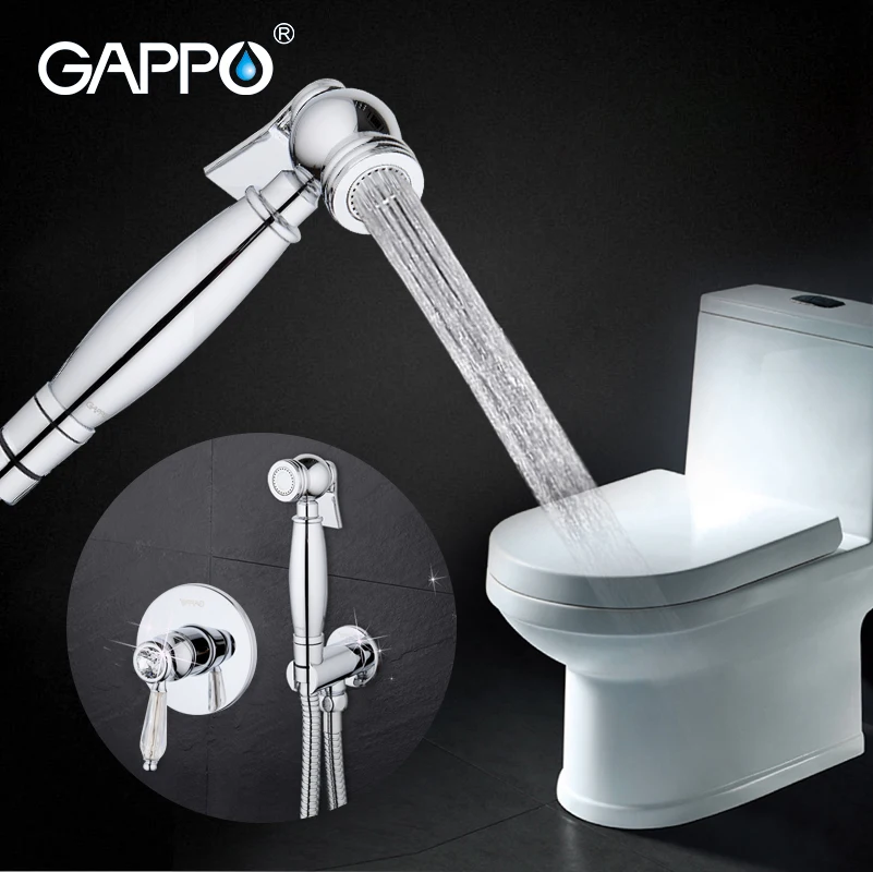 Gappo Bidet Faucet Toilet Hand Faucet Bathroom Sprayer Wall Mount