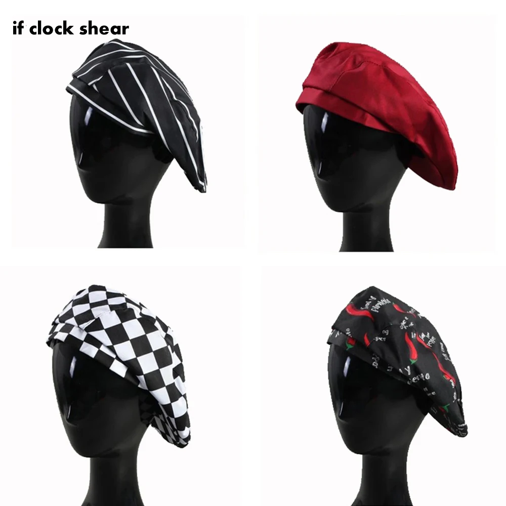 2019-new-13-Colors-Striped-Chef-Hat-Hotel-Uniform-Cooking-Hats-Catering ...