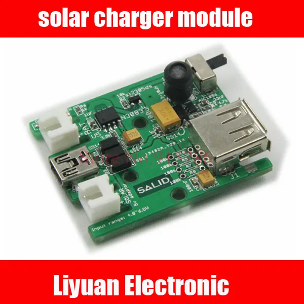 Free shipping 1pcs 5V solar charger module / usb solar charging board ...