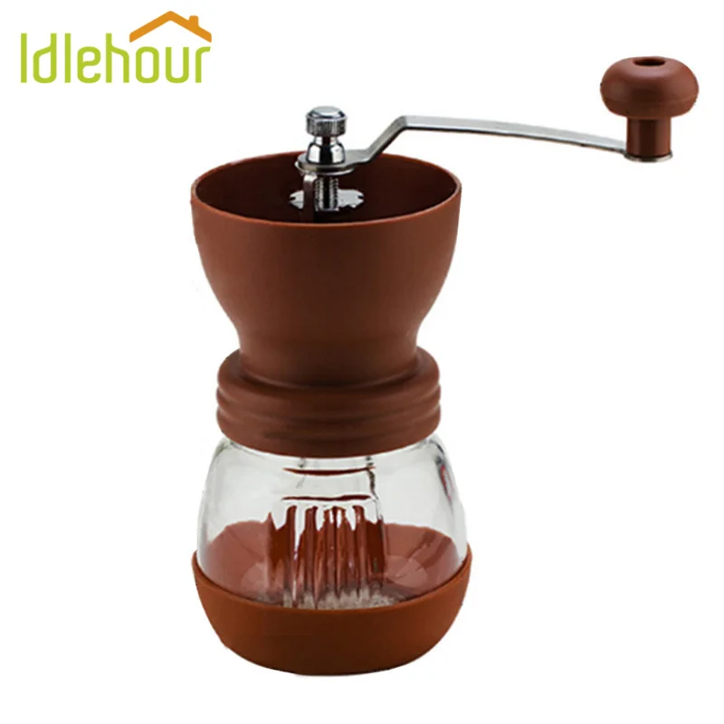 Ceramic Coffee Grinder Washable ABS Ceramic core Stainless Steel Home ...