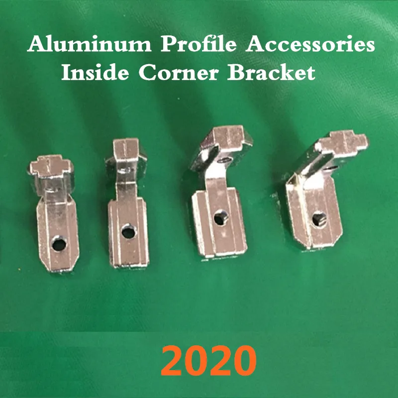 20pcs/Lot L Shape Aluminum Profile Accessories Interior Corner ...