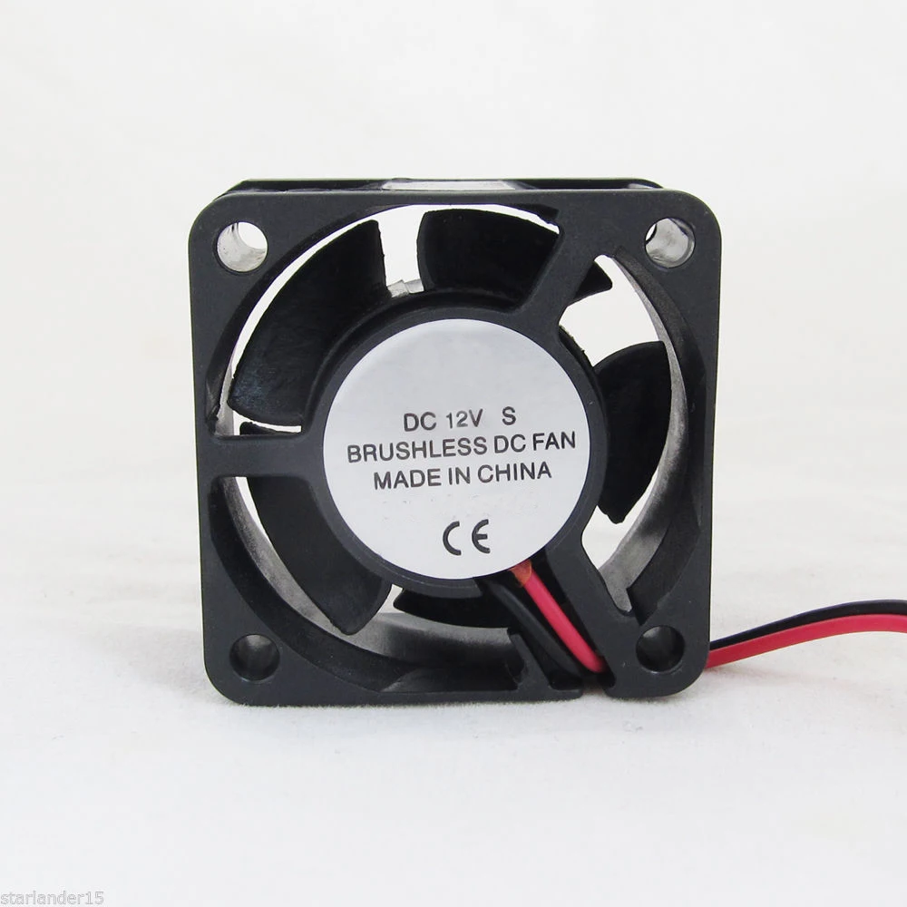 DC Brushless 4020 Cooling Fan 40x40x20mm 5 blades 12V 2pin 0.13A-in 3D ...