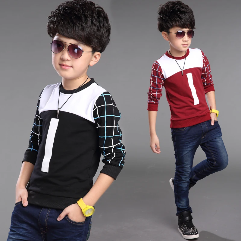 Boys T Shirts 2016 Spring Autumn New Arrival Boy Children Tees Fashion ...