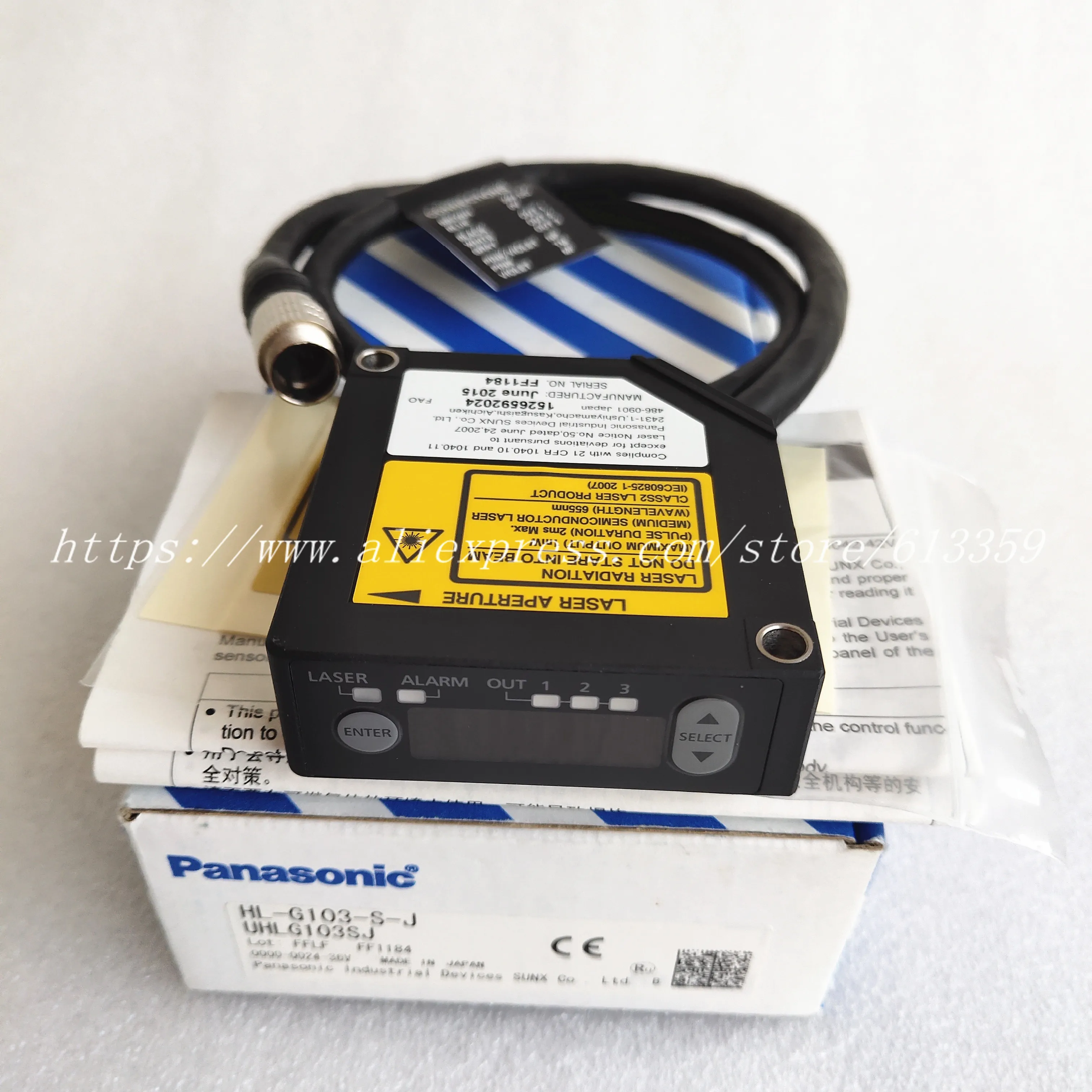 HL G103 S J HL G105 S J Diffuse Reflection ประเภทเลเซอร์ขนาดกะทัดรัด ...