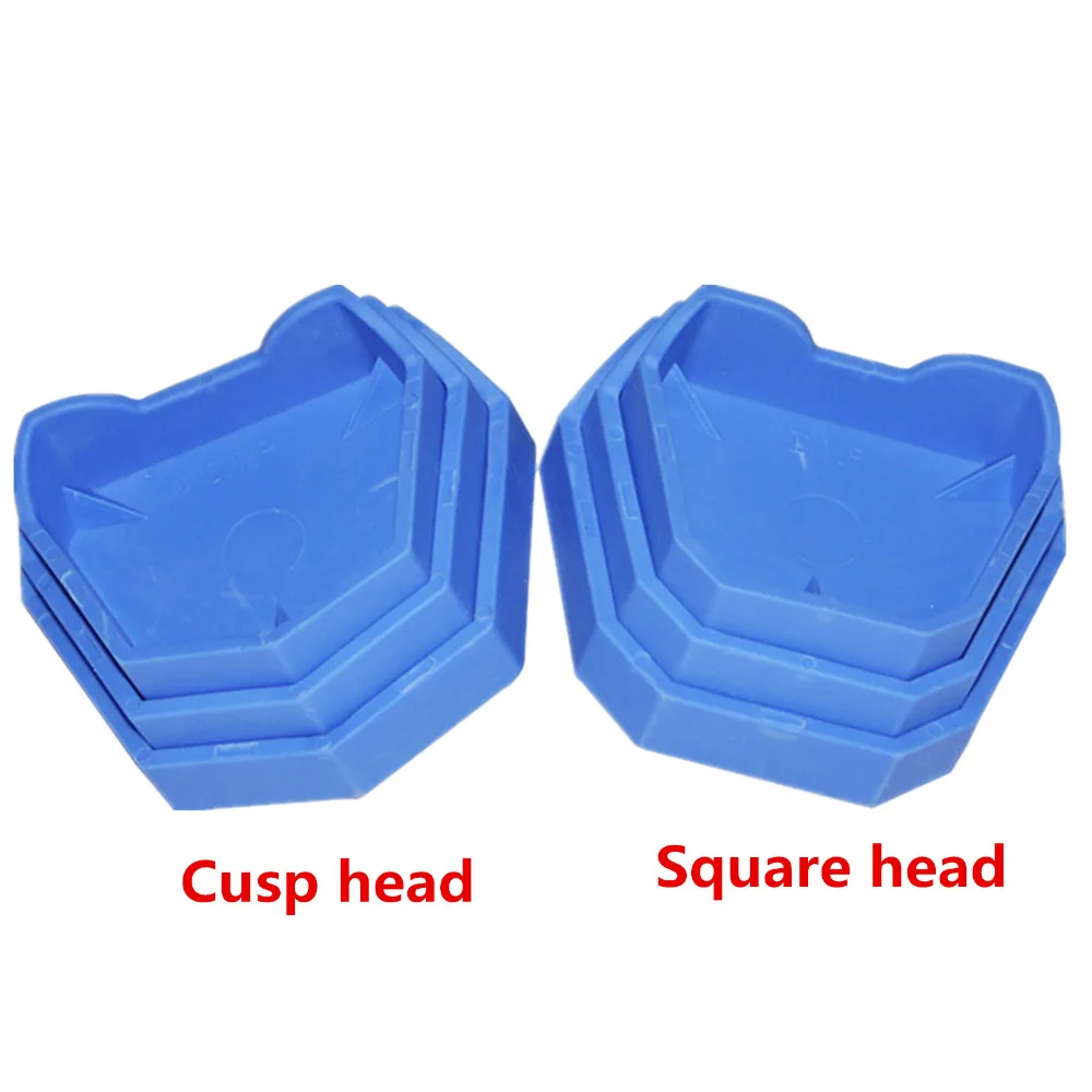 6 Pcs Dental Lab Model Former Base Molds With Notches New Two types ...