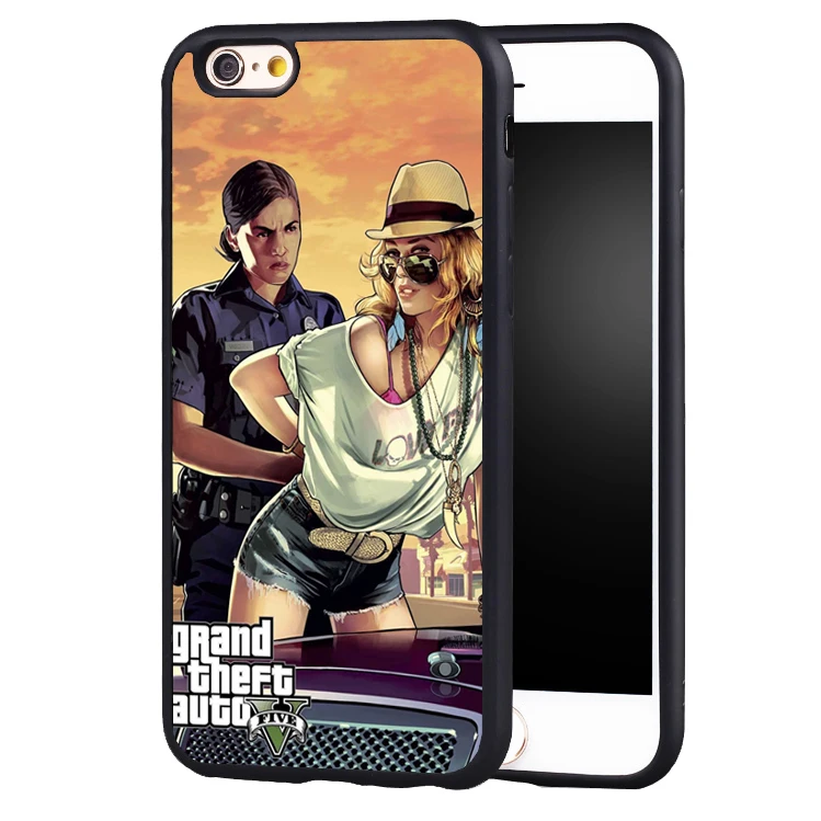 Sexy Grand Theft Auto Gta 5 V Phone Case Cover For Iphone 7 7plus 6 ...