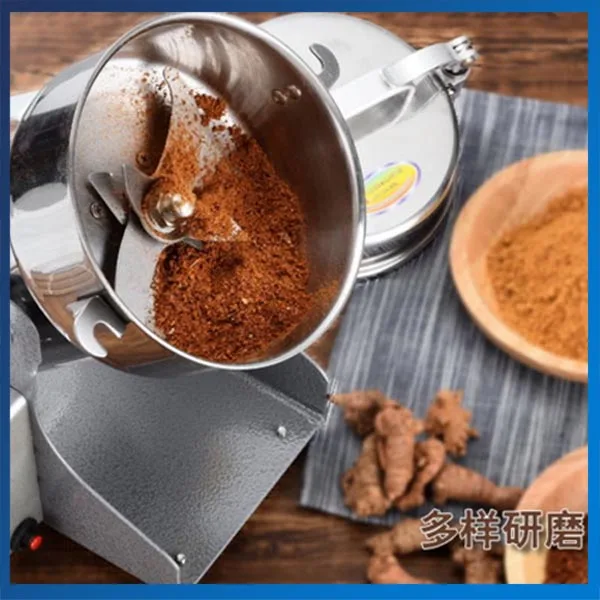 Big Capacity 600G Multifunction Swing Type Portable Grinder High Speed ...