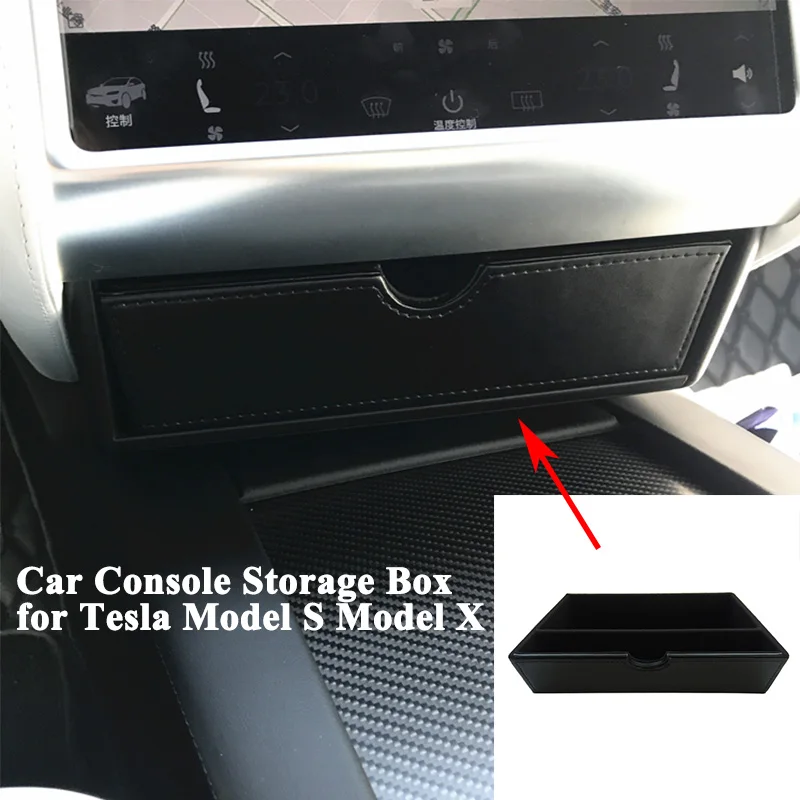 1pc High Quality Car Organizer Center Console Storage Box Bag Drawer ...