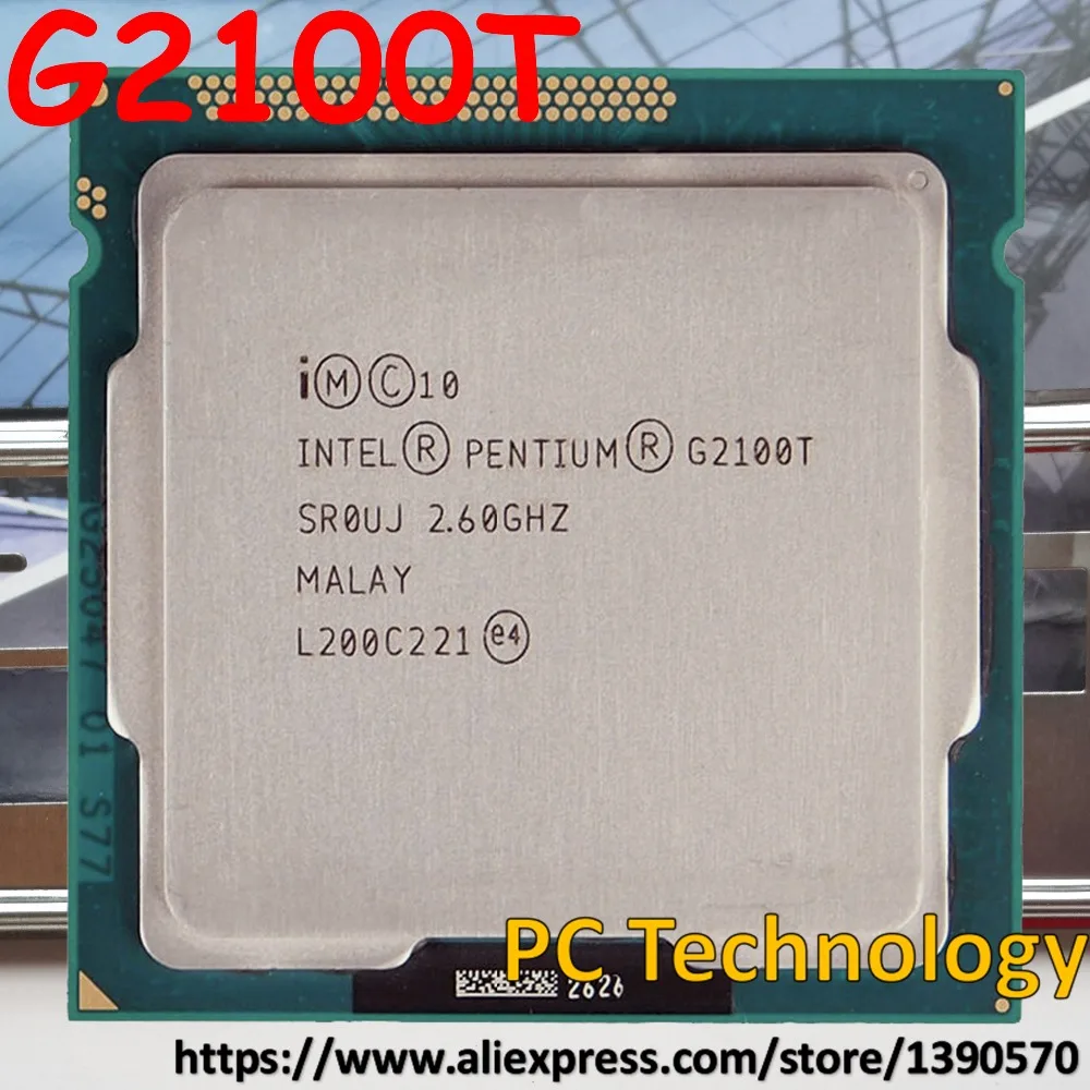 Original Intel Pentium G2100t Cpu Processor Dual-core 2.6ghz/3mb ...