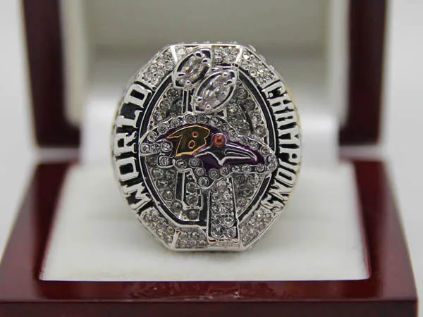 NFL 2012 Super Bowl XLVII Baltimore Ravens Championship Ring National ...