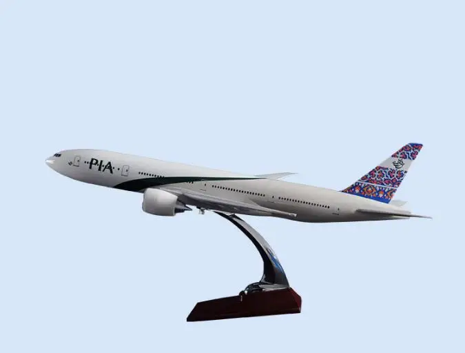 47cm Pakistan Airplane Model B777 Airlines Pia Aircraft Model Japan ...
