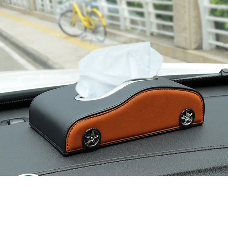 Boxes & Bins Cartoon Cute Leather Tissue Box,Dingdang Leather Tissue ...