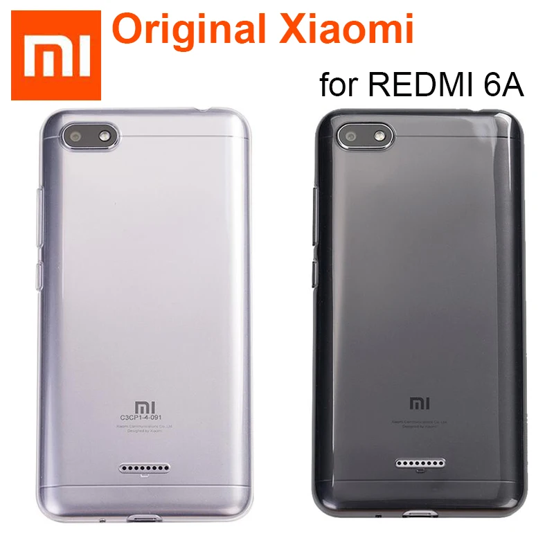 Original Xiaomi Redmi 6A Case 5A TPU Soft Silicone Phone Cases 6 A ...