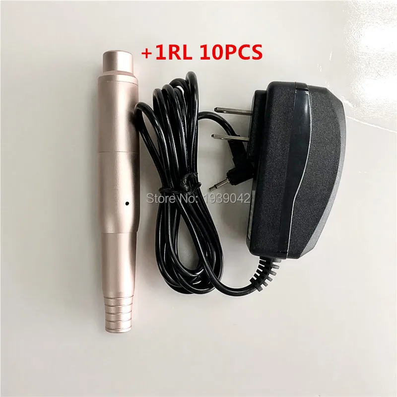 Permanent Makeup Pen Professional Rotary Tattoo Machine for Eyebrow Lip ...