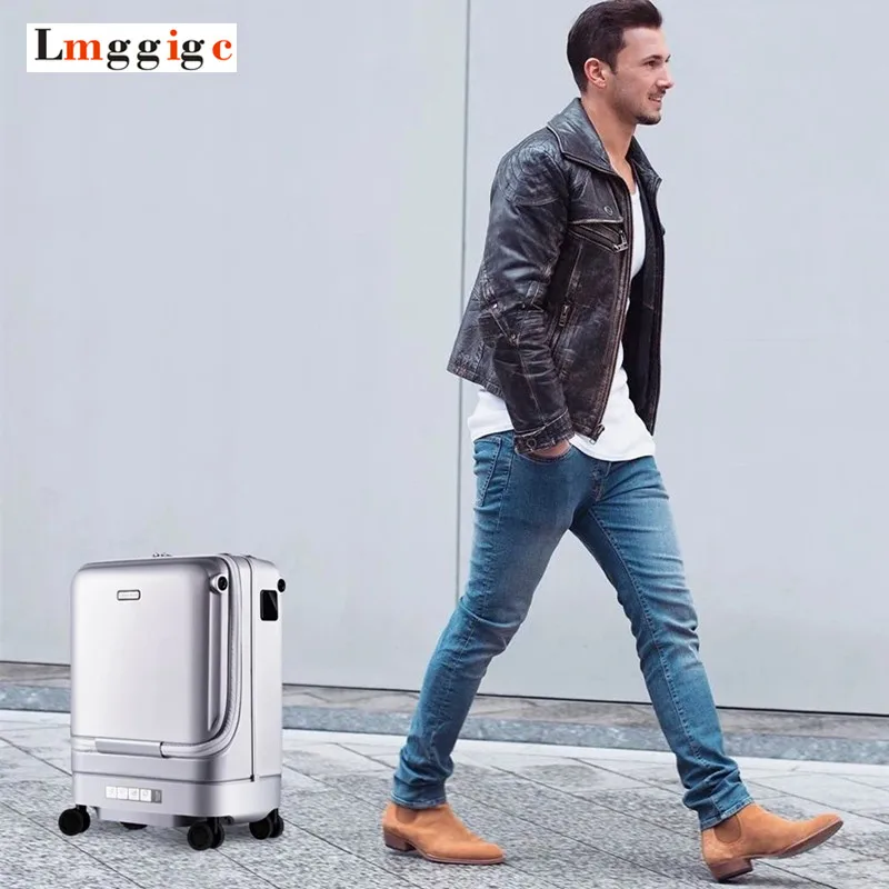 Intelligent automatic follow Luggage bag,Cabin Electric Travel Suitcase ...