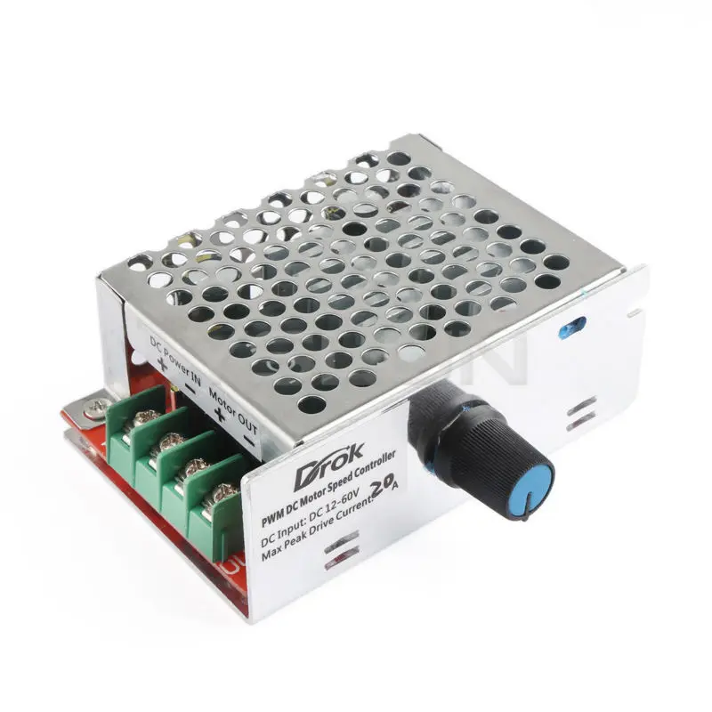 Pwm Controller Dc 9~60v 20a 600w Stepper Motor Speed Controller Pulse