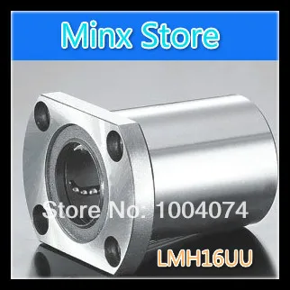10/PCS 16mm LMH16UU flange linear motion ball bearing|ball transfer ...