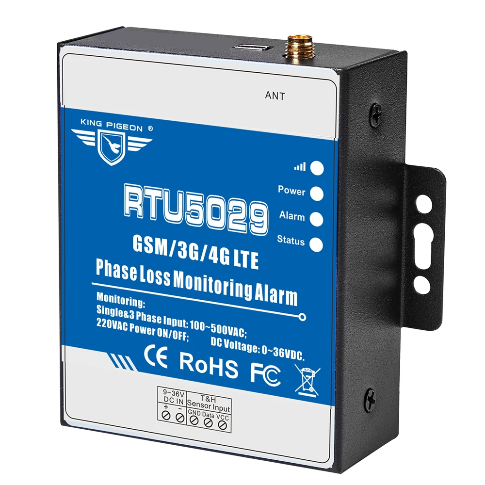 Power Status Monitoring Single Phase Power Loss Alarm High-Low Voltage ...