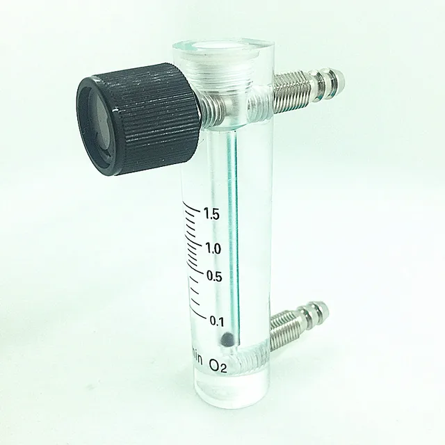 Buy Air Oxygen Gas Flow Meter Flowmeter Caudalimetro Counter Flow Indicator O2