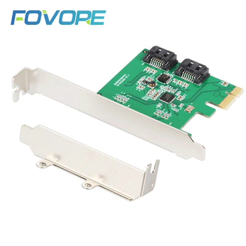 pcie sata expansion PCI express SATA 3 controller card 2 port sata pcie ...