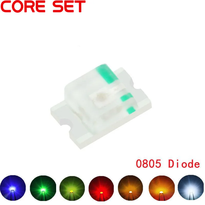 100-pcs-lot-0805-2012-SMD-LED-Licht-Diode-DIY-Kit-Ultra-Helle-Rot-Blau ...