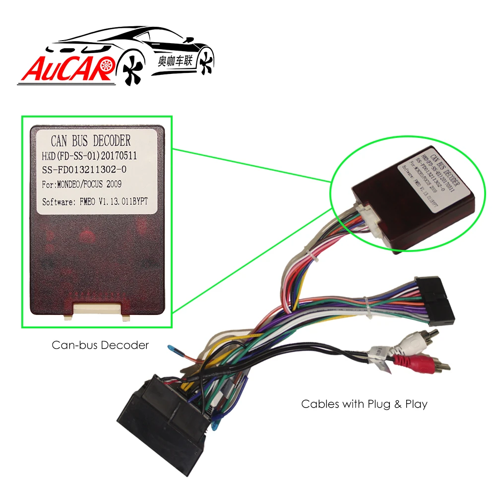 CANBus Decoder voor Auto DVD Speler Stereo GPS Navigatie Car Audio GPS ...