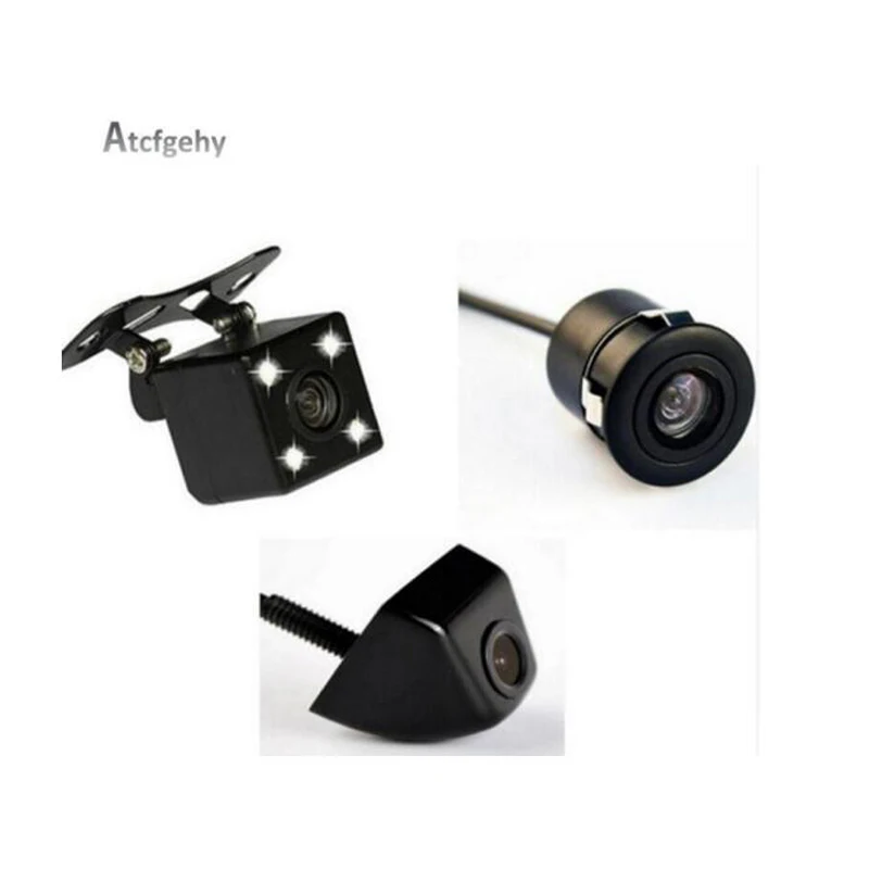 Car Rear View Camera 4 LED Night Vision Reversing Auto Parking Monitor ...