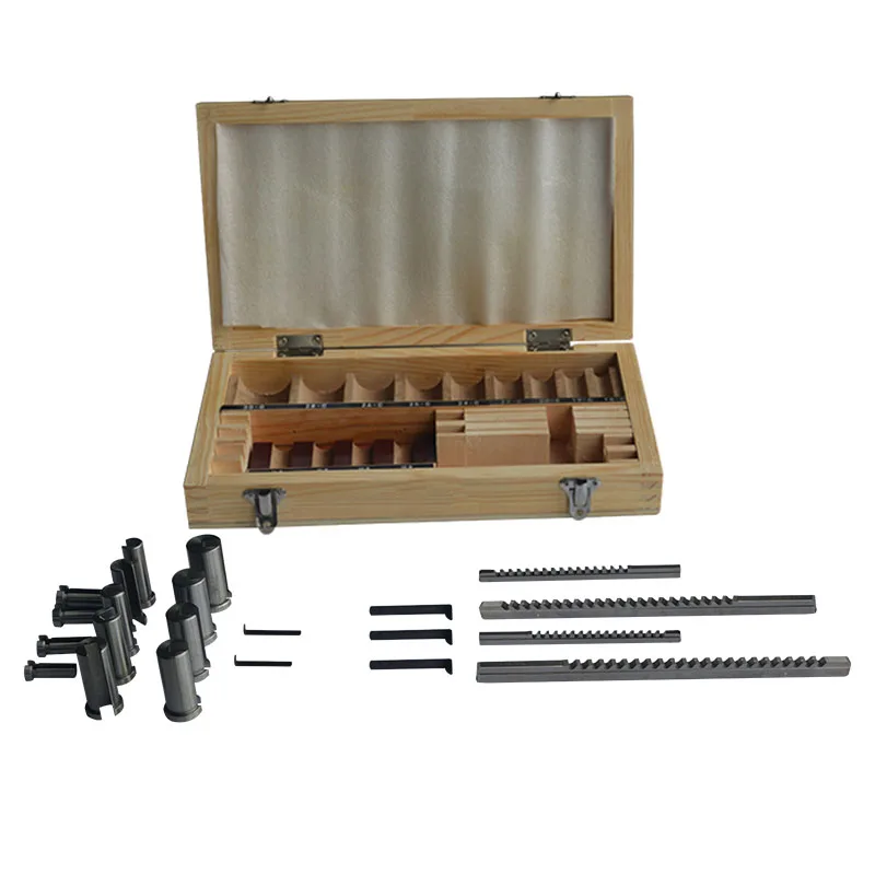 Keyway Broach Set 22pcs Metric Size B Type 4mm 5mm + C Type 6mm 8mm ...