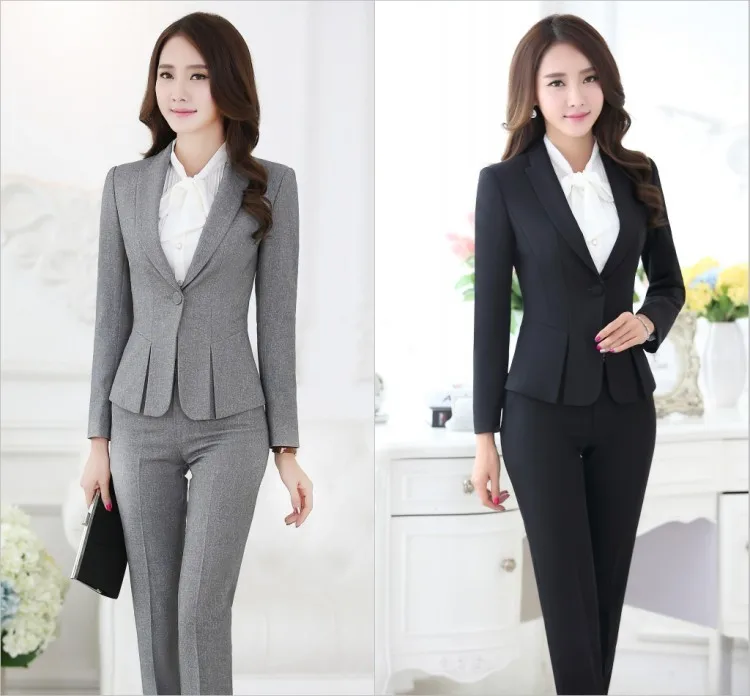 Formais-Pant-ternos-para-mulheres-de-neg-cio-ternos-para-Wear-trabalho ...