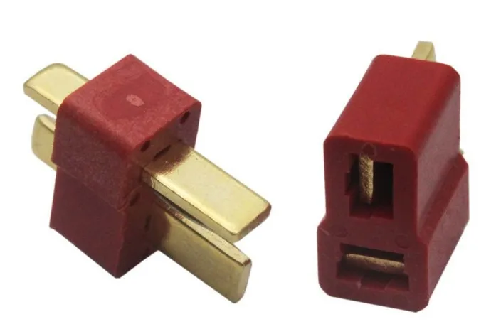 100pairs t plug ultra t connector plug XT GROOVE antiskid Gold Grisp ...