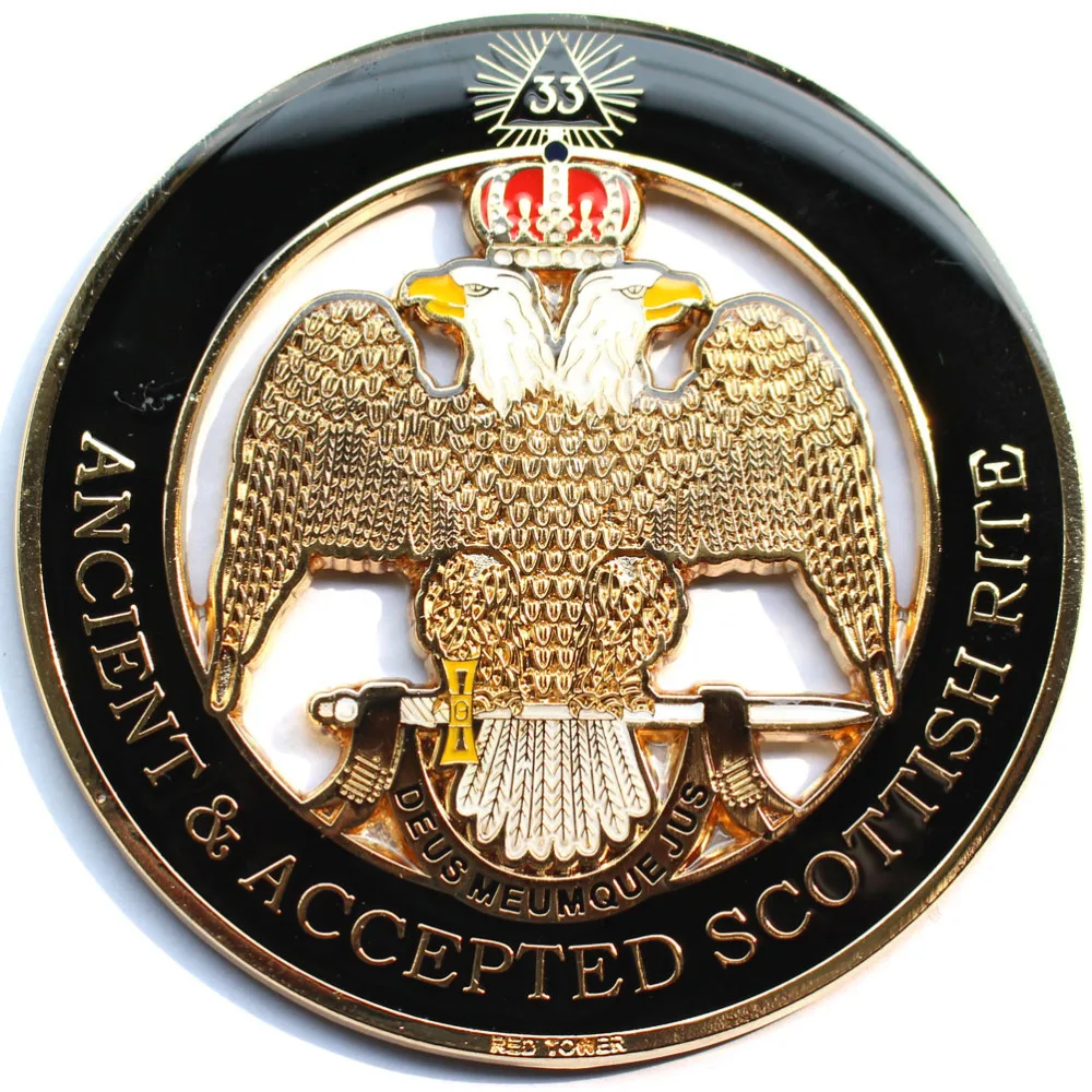 Masonic Freemasonry Ancient & Accepted Scottish Rite 33 Degree With ...