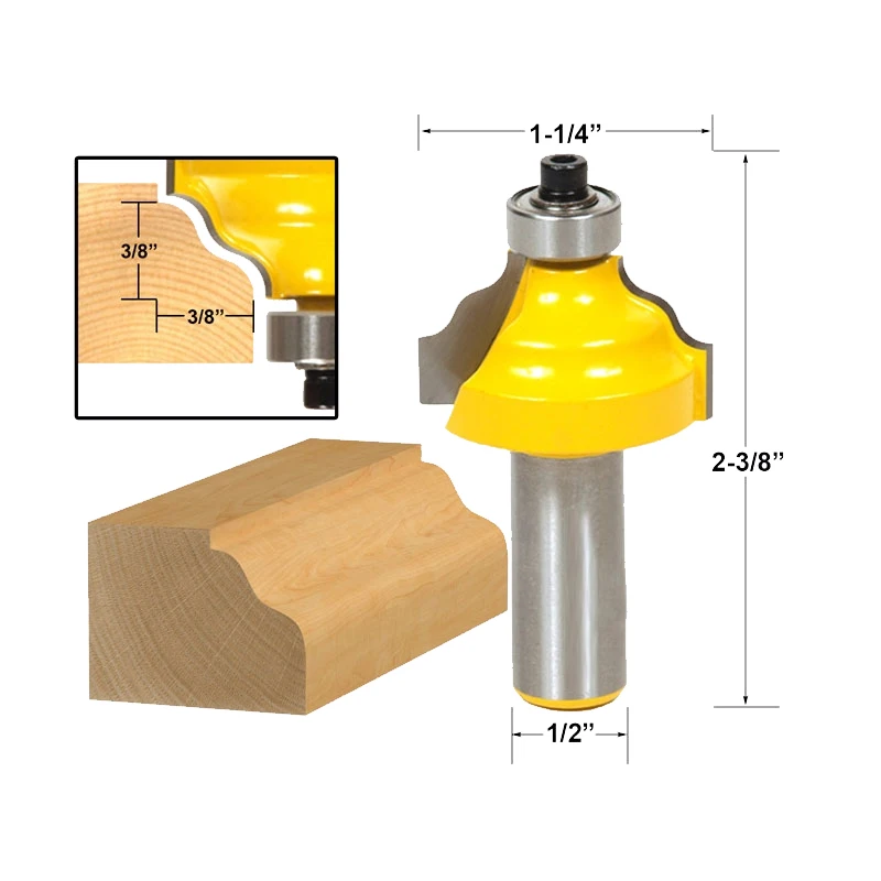 1pcs Wavy Edge Molding Router Bit 1/2" Shank|router bit|molding router ...