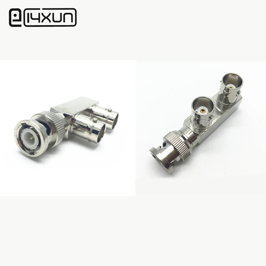 1 stücke BNC Stecker auf Buchse Stecker buchse 2 in 1 F Typ Monitor Video Kabel Stecker mit Q9 ...