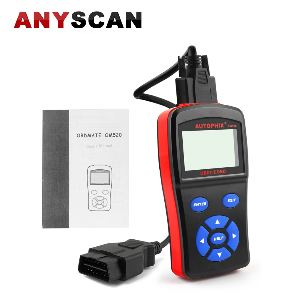OBDMATE OM520 OBD2 EOBD New Model Code Reader OM520 Auto Code Scanner ...