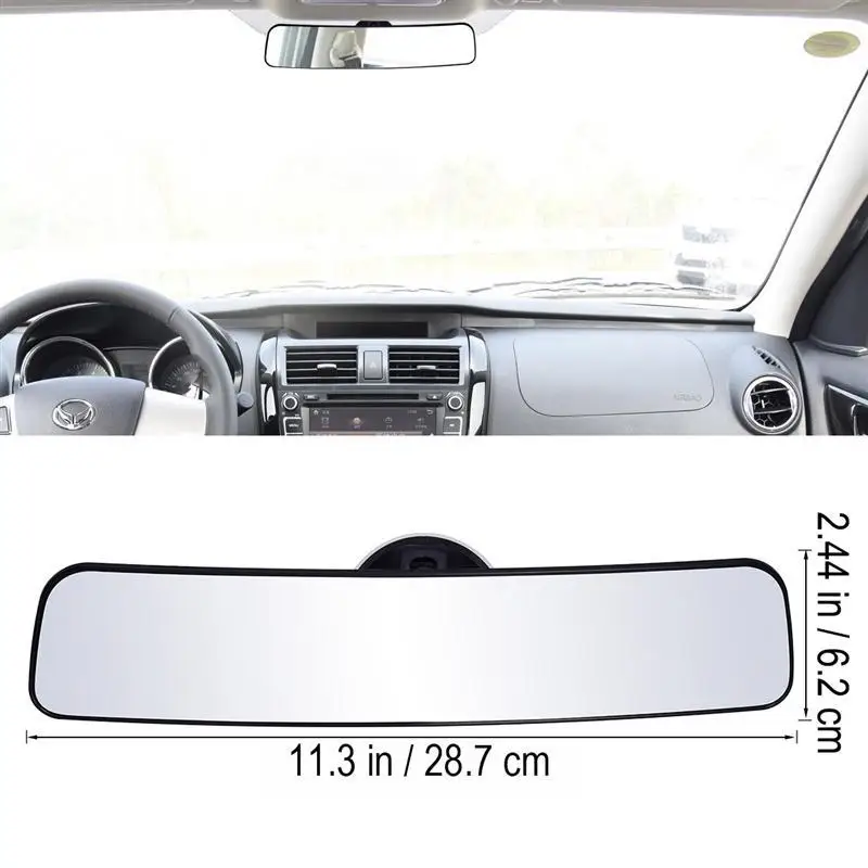 Panoramic Rear View Mirror Universal Wide Angle Rear View Mirror with ...