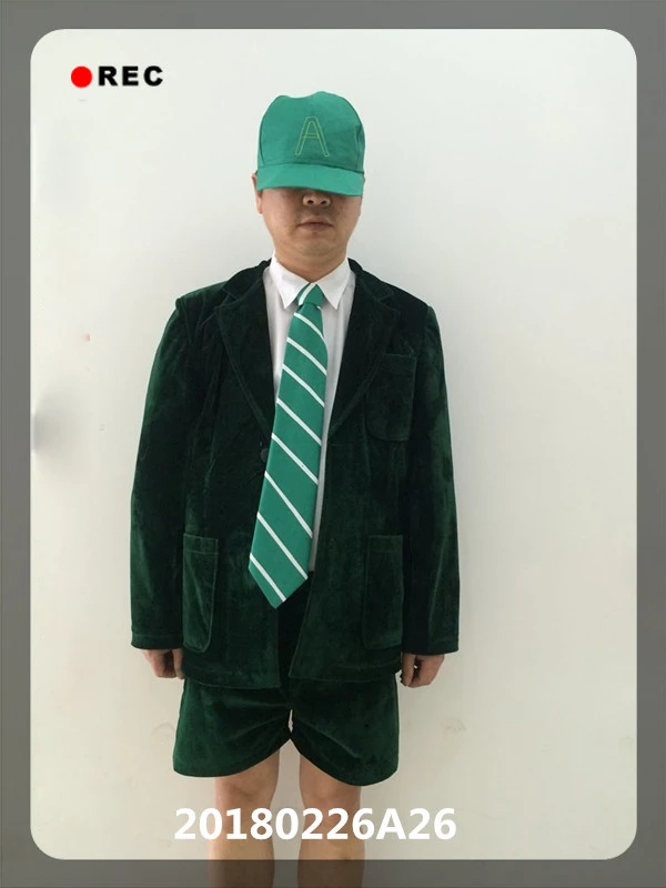 Band Ac/dc Angus Young School Boy Uniform Cosplay Costume Green Outfit ...