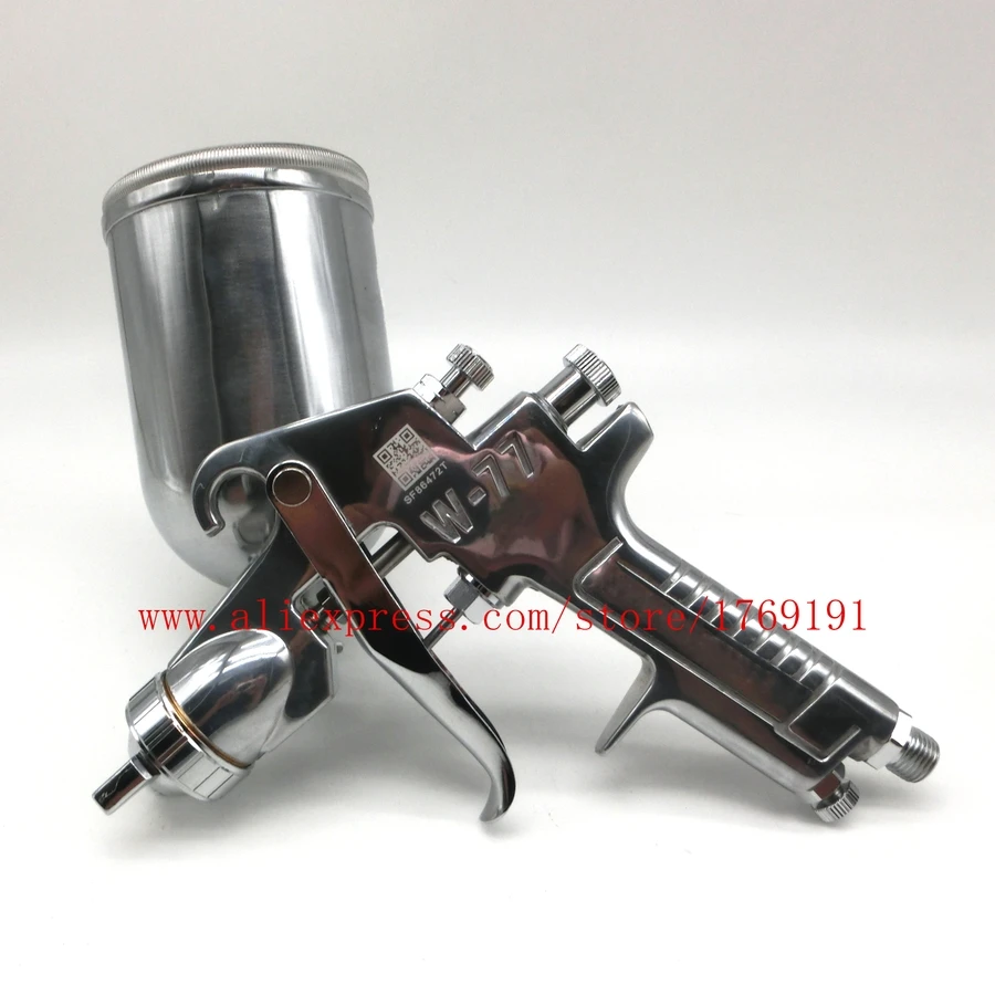 SPRAY GUN W 77 hand manual air sprayer 2.0/2.5/3.0mm, Japan made, Car ...