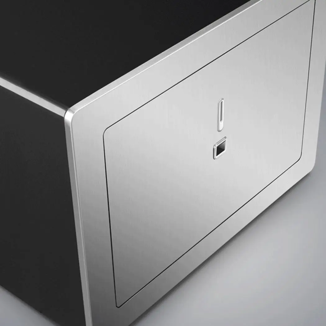 Household Anti-theft Strongbox Key Fingerprint Electronic Safe Security Box