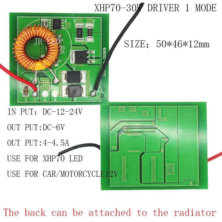 Cree XHP70 XHP 70 Led Driver One Mode Output DC 6V Input DC12 24V 4.5 4 ...