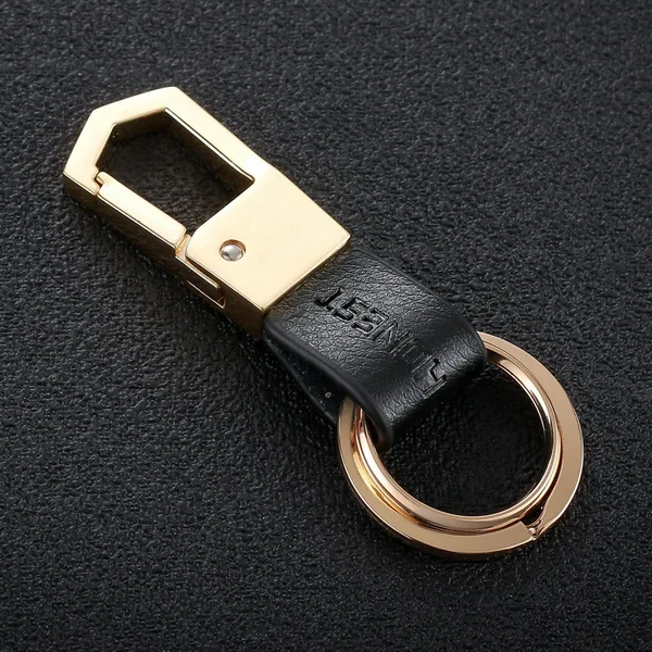 Aliexpress.com : Buy Brand HONEST Genuine Leather High End Keychains ...