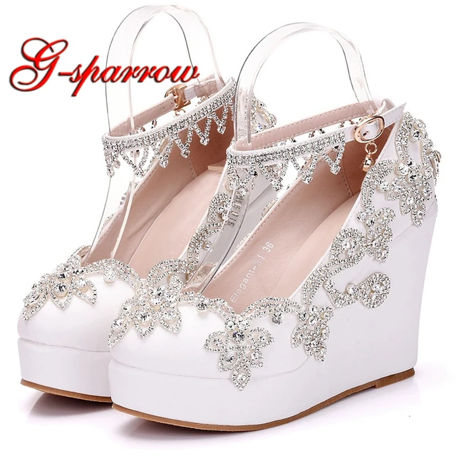 Gold Wedges For Prom