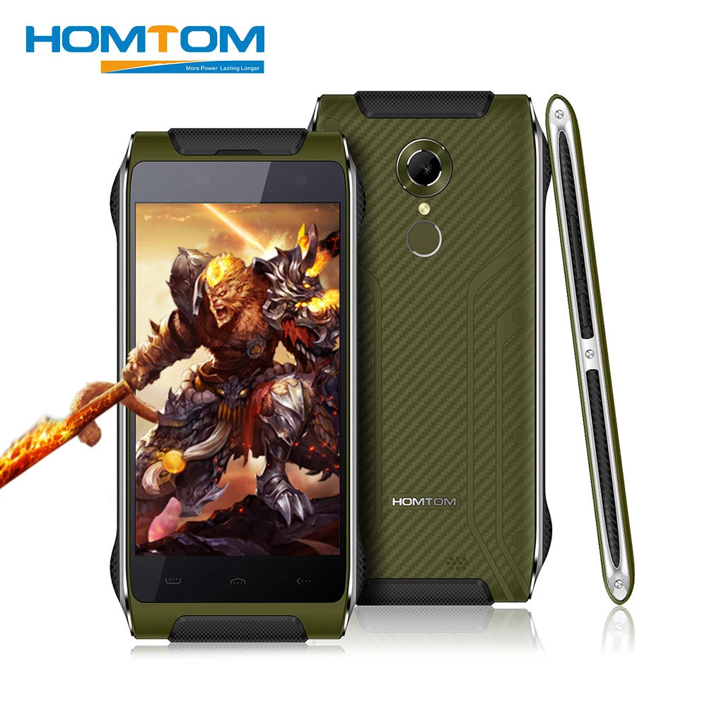 Original Homtom HT20 Android 6.0 Waterproof Shockproof Smartphone 4.7 ...