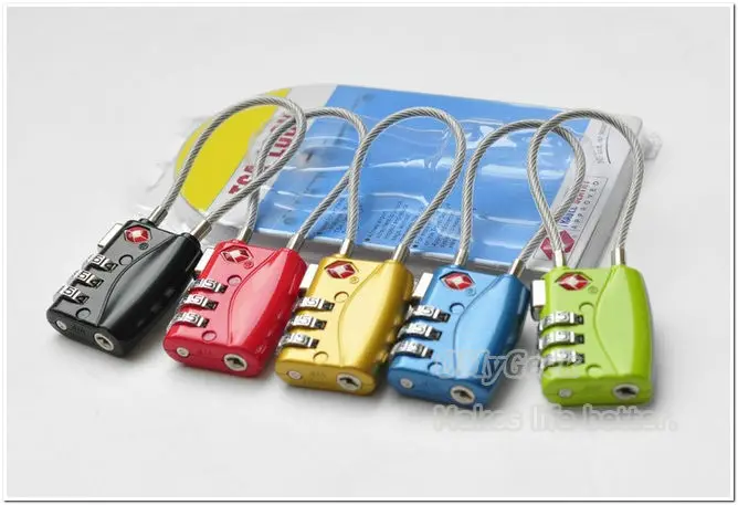 JUST TSA 007 1 pc TSA combination lock for luggage travel password ...