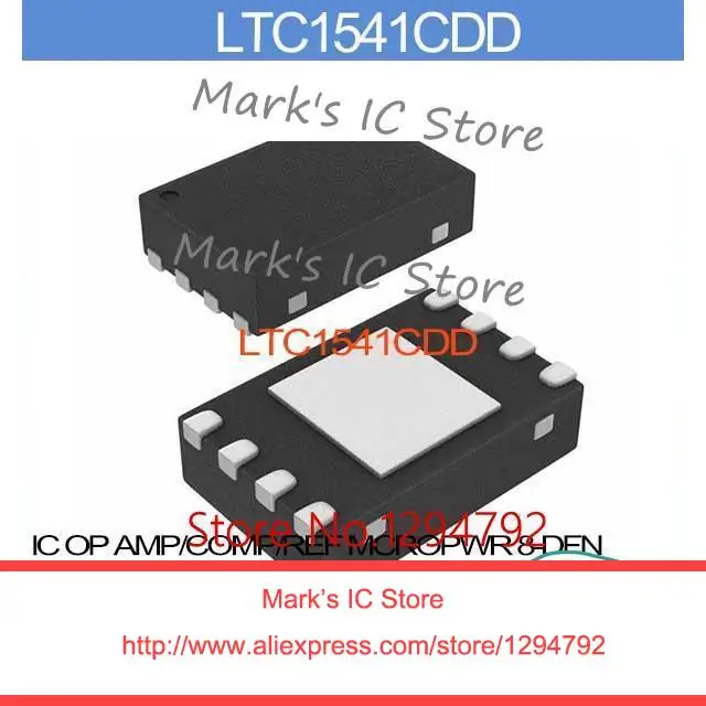 Ltc1541cdd IC OP AMP / COMP / REF MCROPWR 8 DFN LTC1541CDD 1541 LTC1541 ...