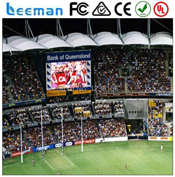 Stadium Series P16mm Outdoor Advertising Full Color Football Led ...