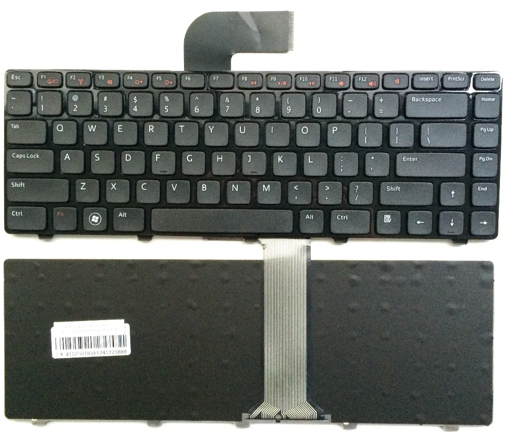Nuevo teclado de ordenador portátil inglés para DELL 14RR 2518X V1550 ...