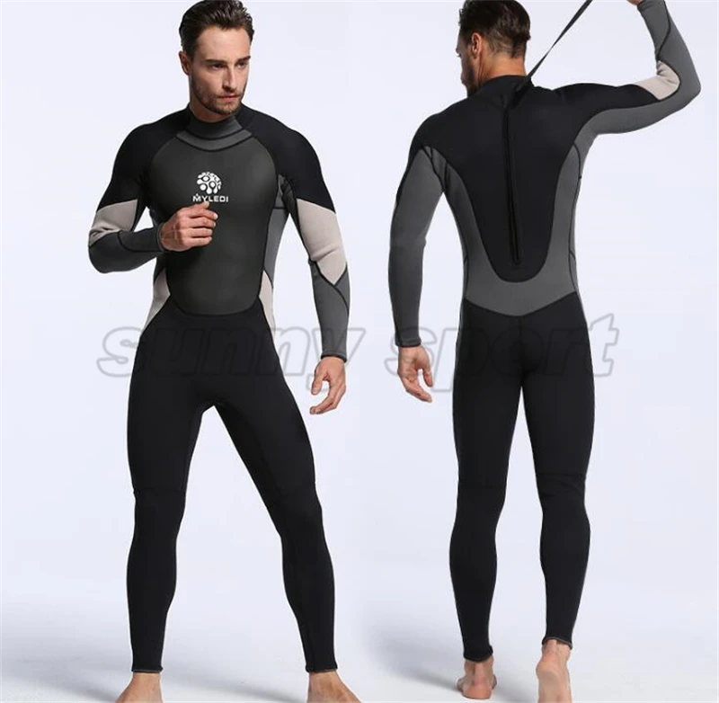 New neoprene 3mm one piece diving suit waterproof clothing warm wetsuit ...